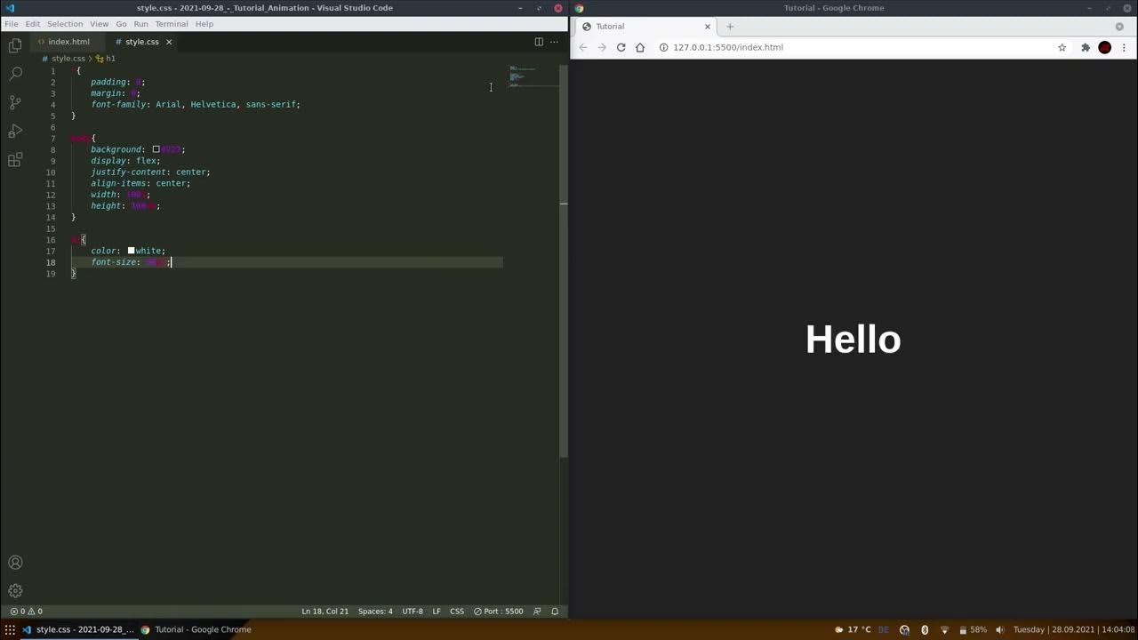 HTML + CSS Tutorial: Fade In Text - YouTube