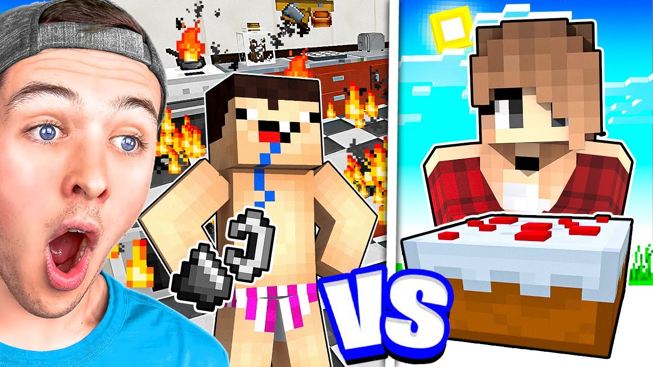 Brothers Vs Sisters In Minecraft Youtube