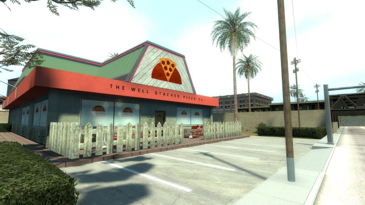 The Well Stacked Pizza Co Map (Garry's Mod) - YouTube