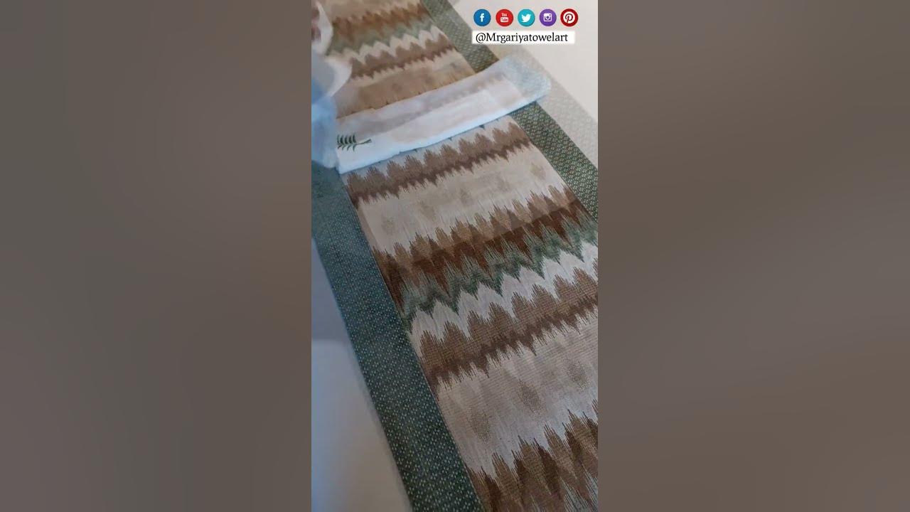 How To Fold A Hand Towel Fancy Hand Towel Folding Idea shorts how-to-fold-a-hand-towel-fancy-hand-towel-folding-idea-shorts