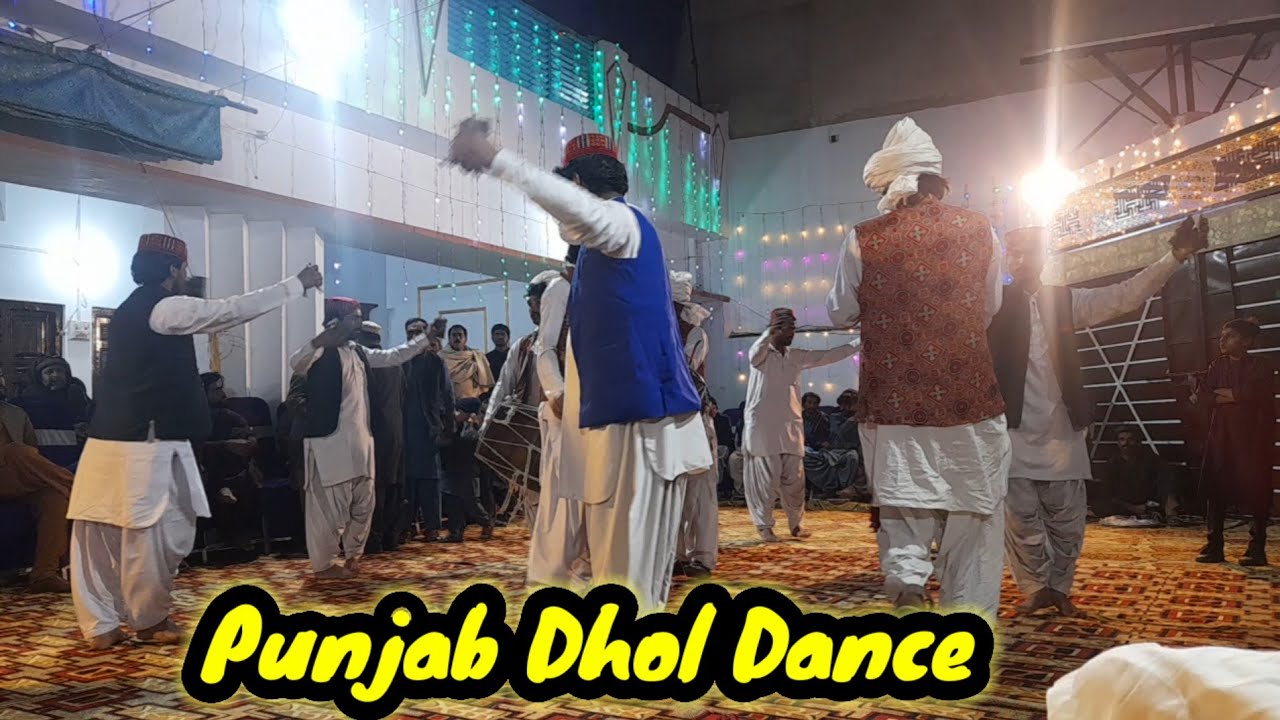 Punjab Pakistan dhol dance performance #dhol dhola #jhumar #dance - YouTube