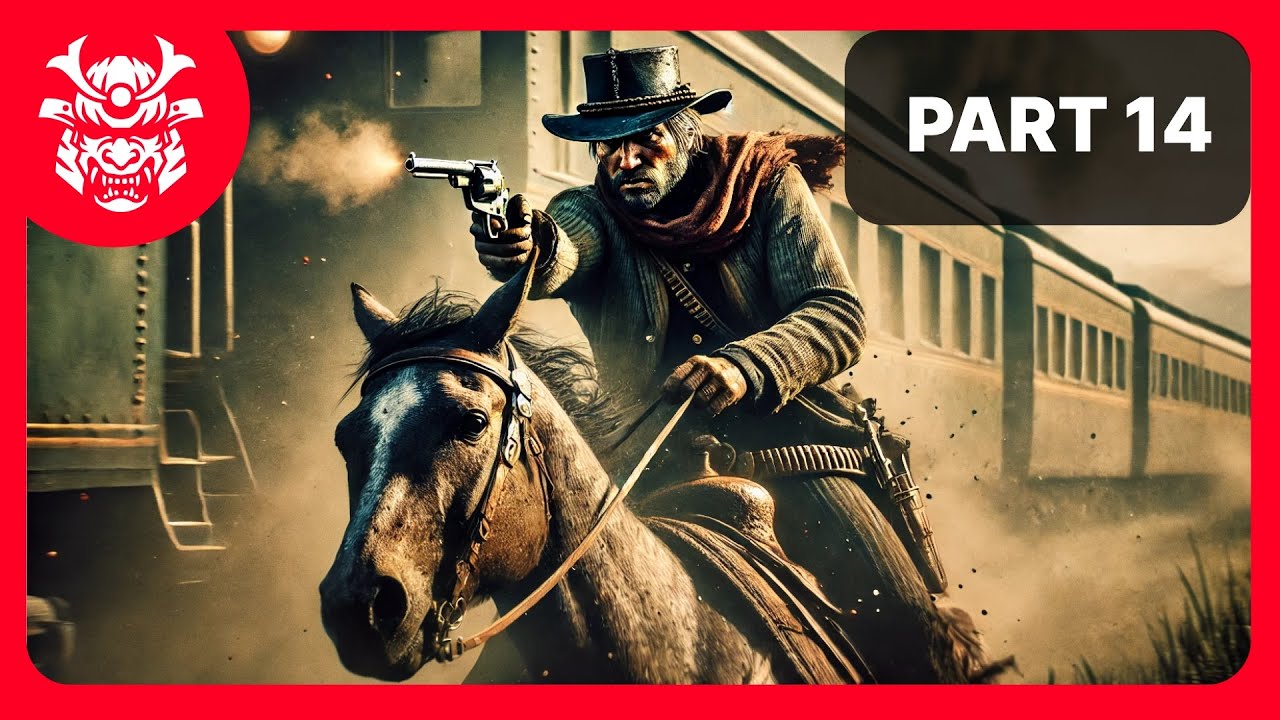 Red Dead Redemption II - Part 14 - Train Robbery Mission Shootout ...