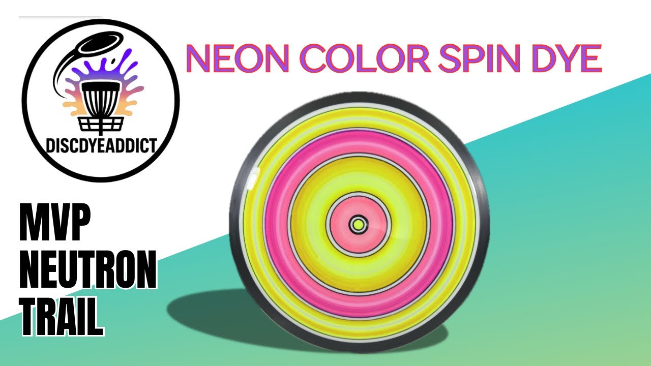 MVP Trail Neon Colors Spin Dye Demonstration - YouTube
