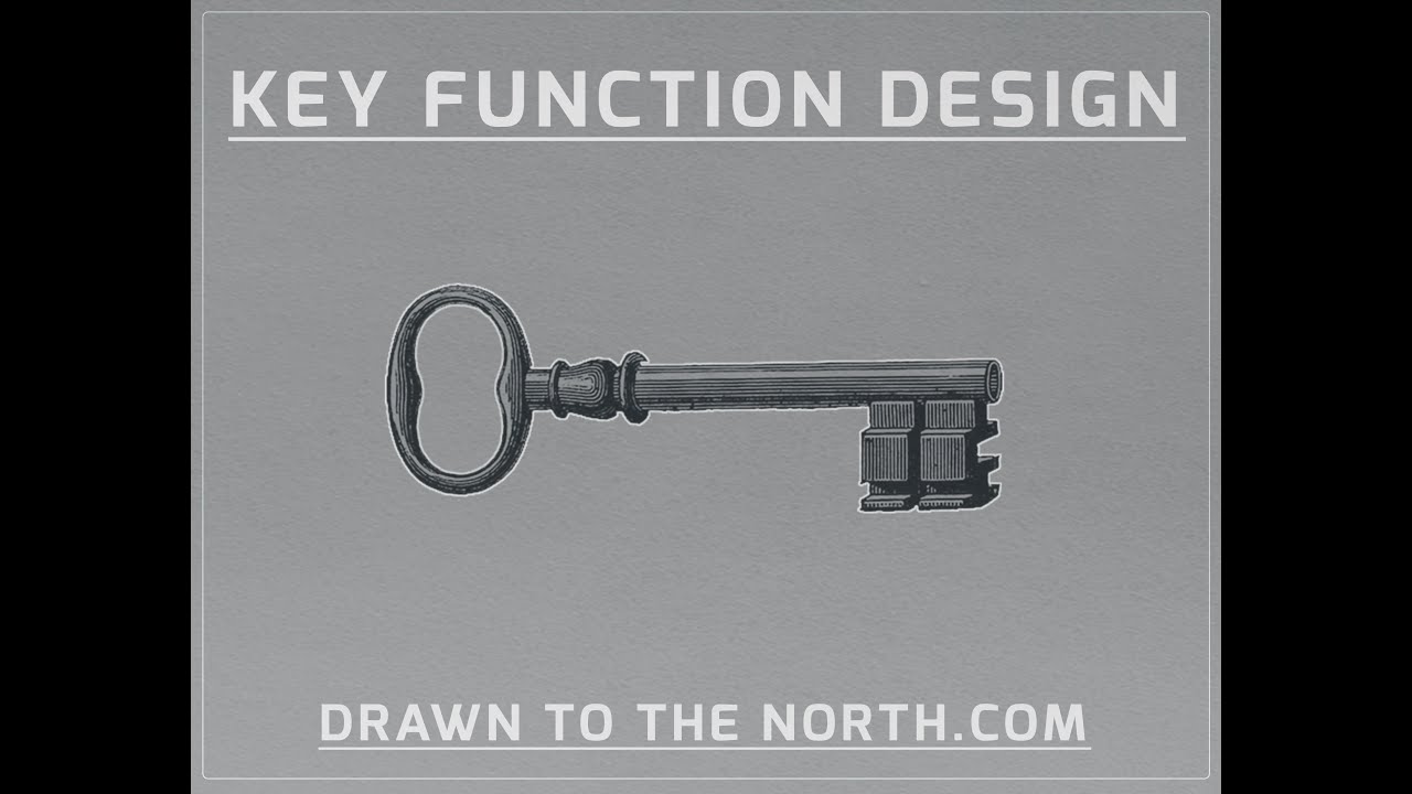 Key Function Design Tutorial Sample - YouTube