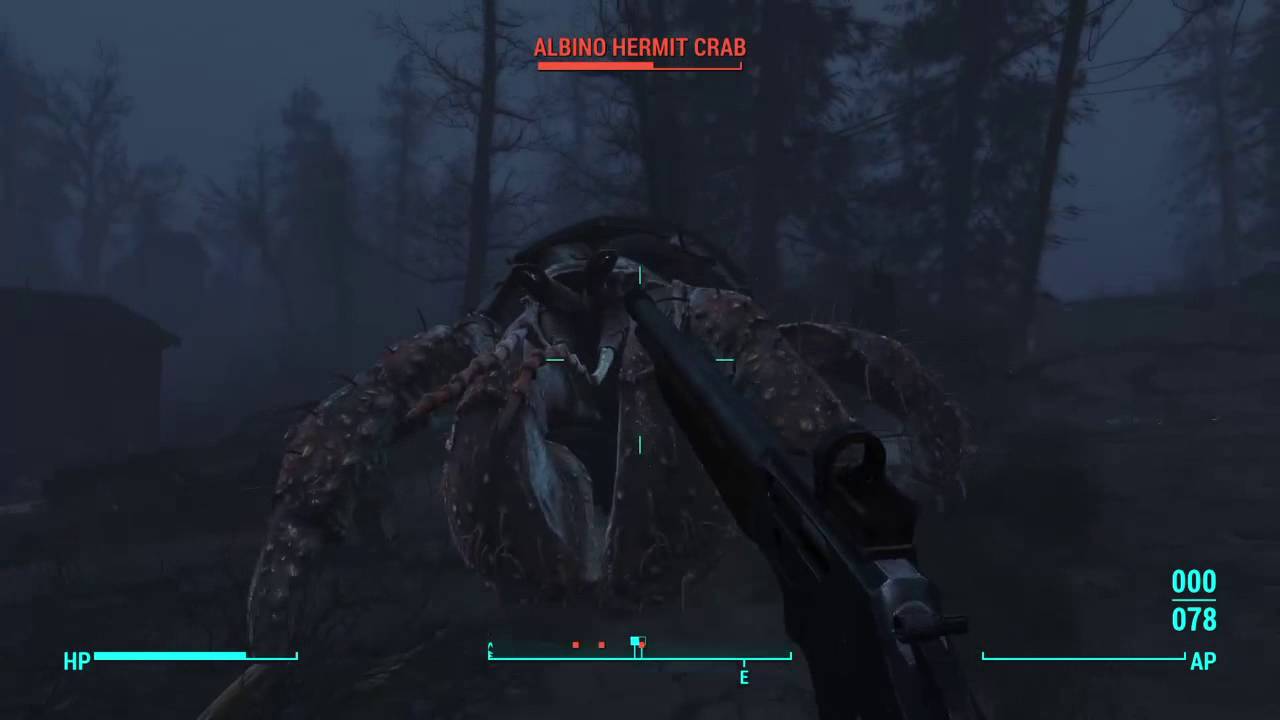 Fallout 4 Far Harbour Hermit Crab Boss - YouTube