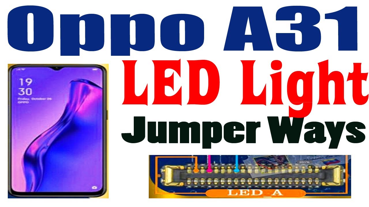Oppo A31 Backlight Ways LED Light Repair Display Light Problem #gsm ...