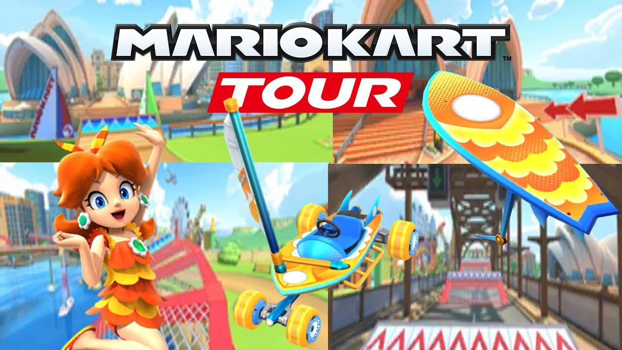 Sydney Sprint 2 All Variants Gameplay | Mario Kart Tour - YouTube