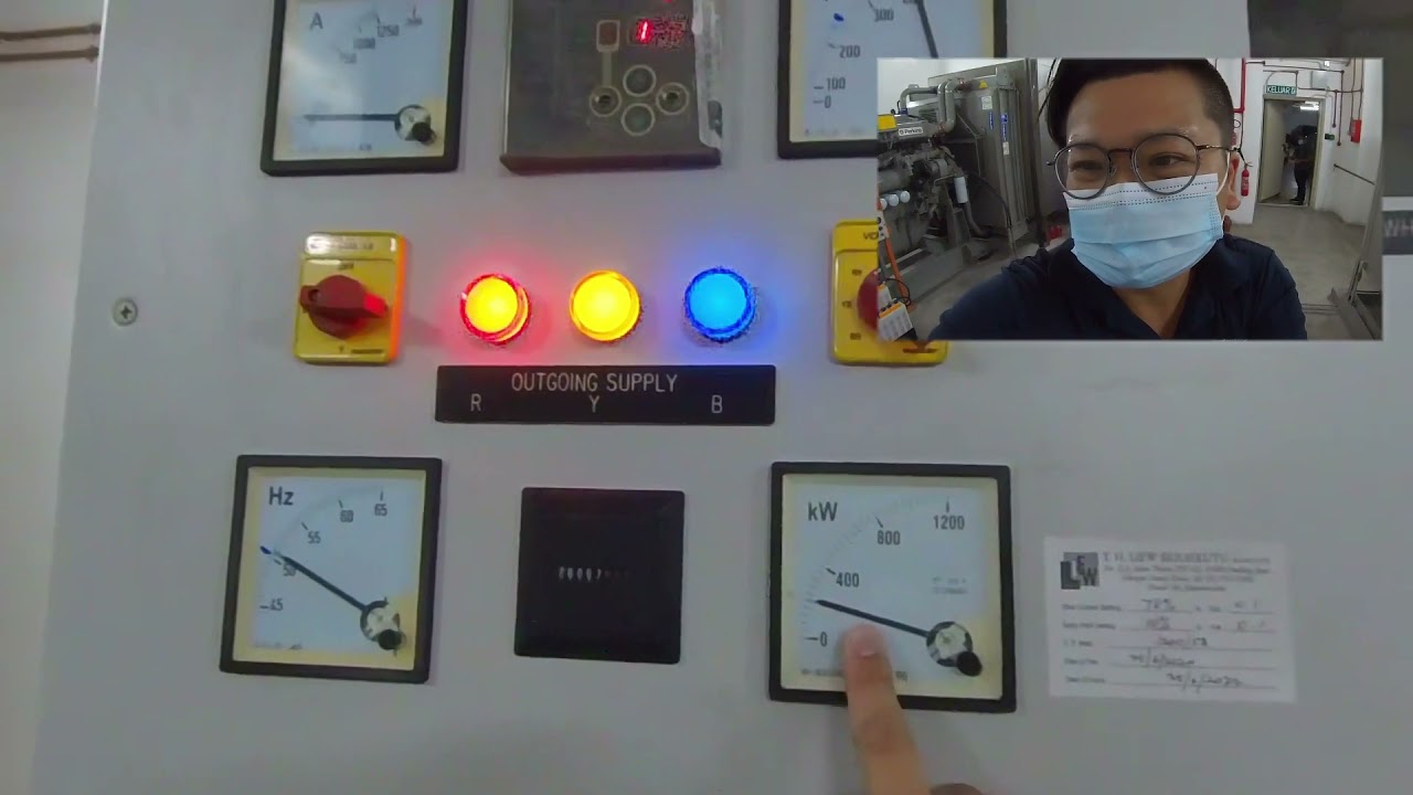 Genset on load testing - YouTube