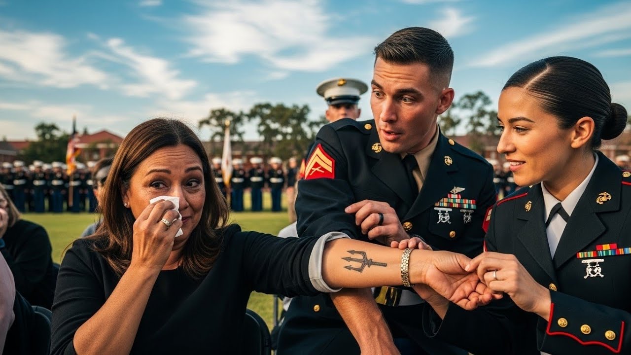 She Only Came to Watch Her Son Graduate — Until Marines Noticed the ...