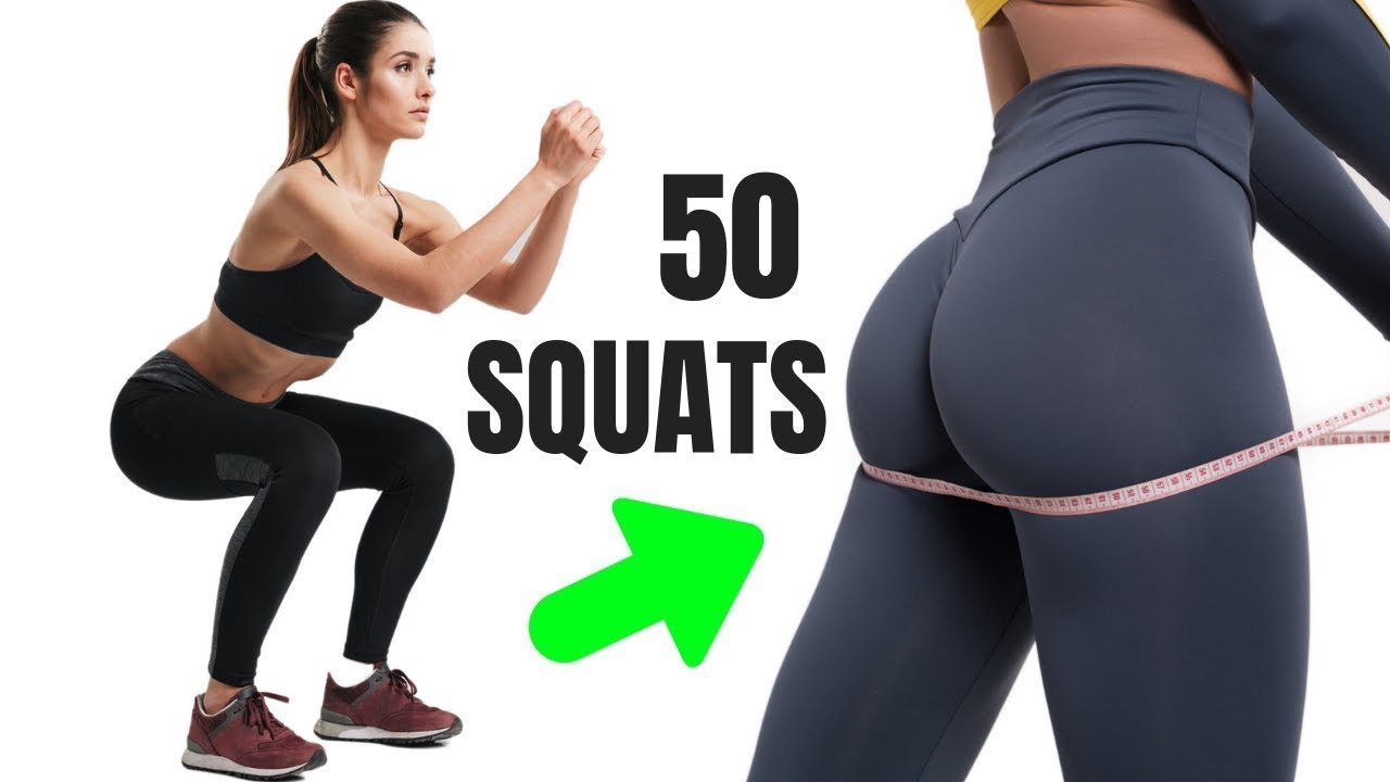 50 Squats Challenge Lean Legs Butt YouTube 50-squats-challenge-lean-legs-butt-youtube