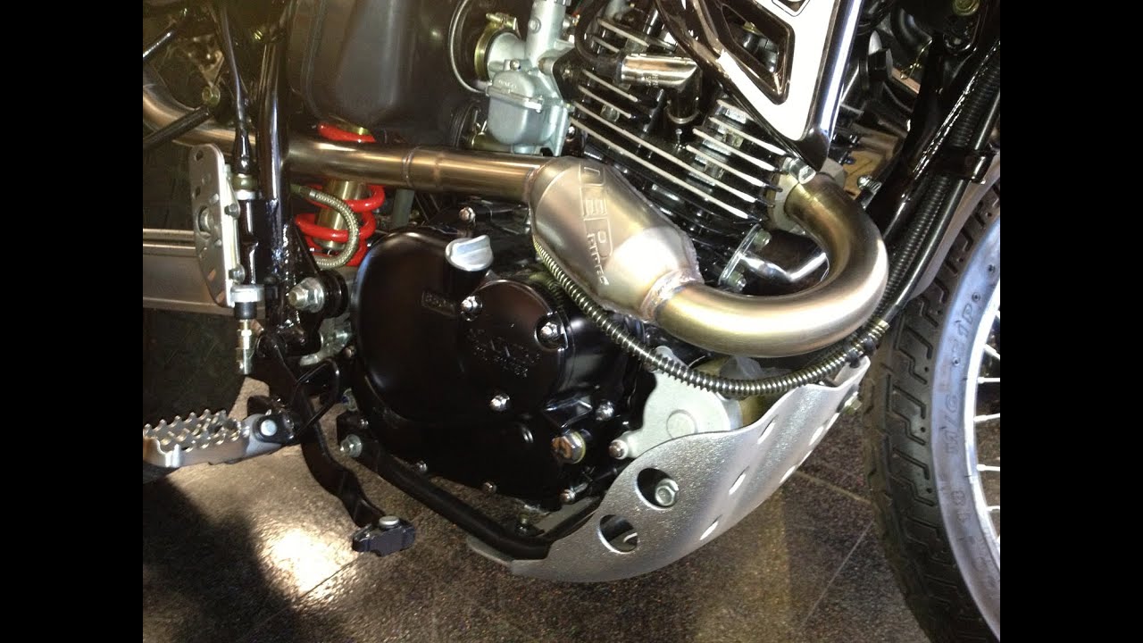 Sinnis Apache 125 DEP System3 with up jet - YouTube