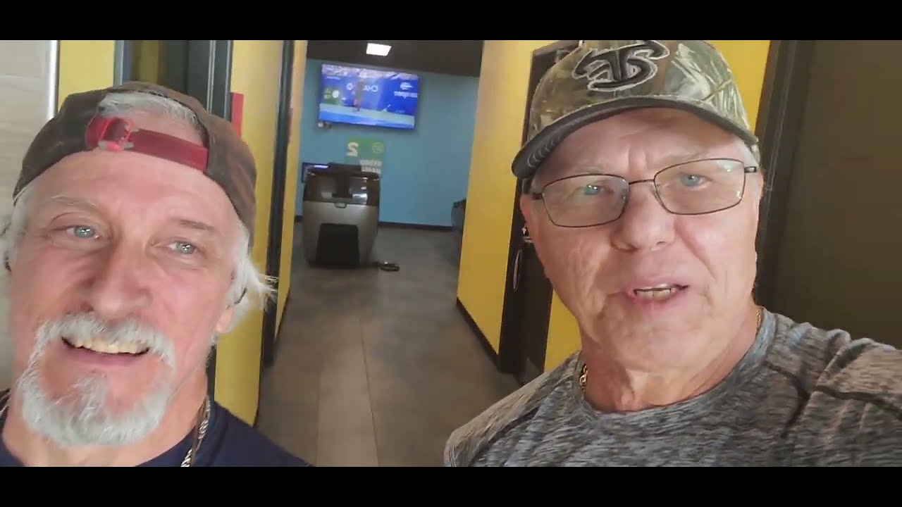 Steve bench pressing his personal best at age 67 - YouTube