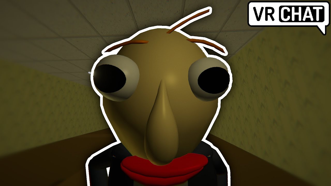 Baldi's Basics in VRChat 25 - YouTube