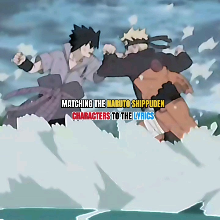 MATCHING THE NARUTO CHARACTERS TO THE LYRICS - YouTube