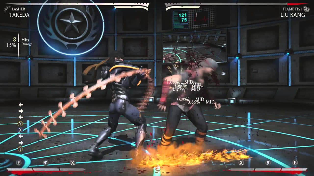 Mortal Kombat X: Takeda Character Breakdown - YouTube