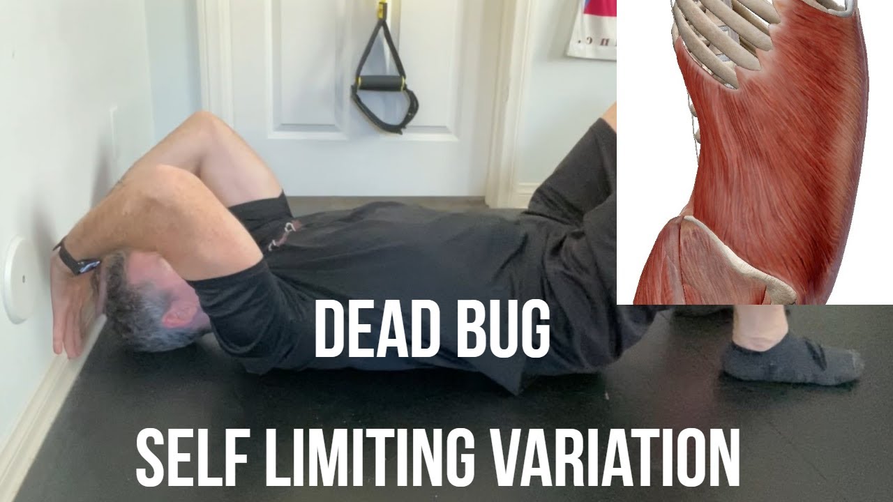 Corrective Exercise Dead Bug Variation - YouTube