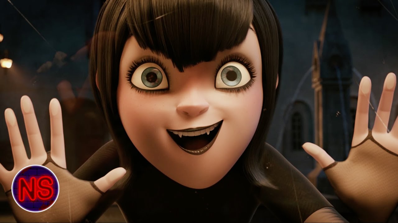 Mavis Leaves The Hotel To Visit A Human Village Hotel Transylvania Youtube