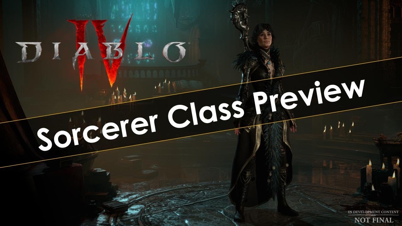 Diablo 4 Sorcerer Class Preview - YouTube