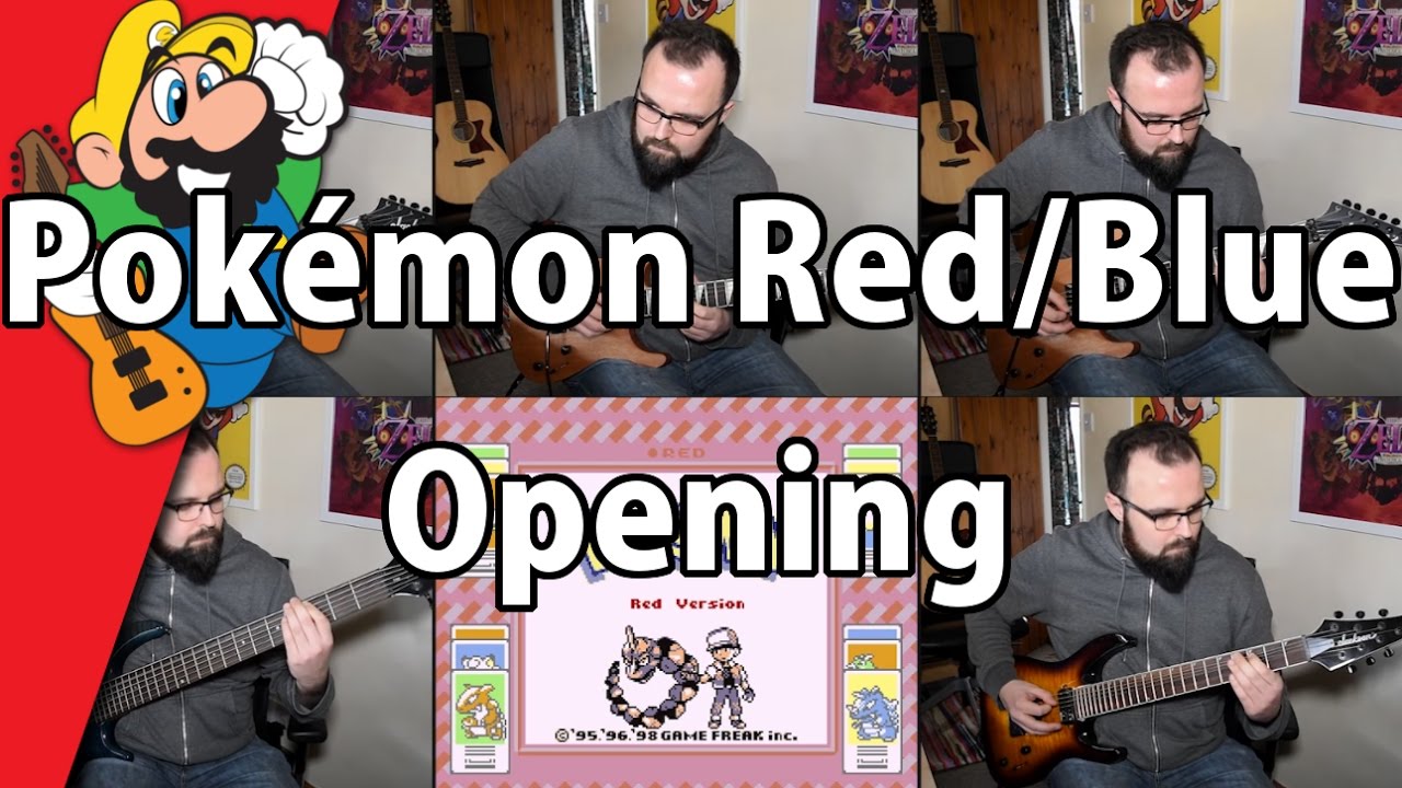 Pokemon Red and Blue - Opening // Metal Cover - YouTube