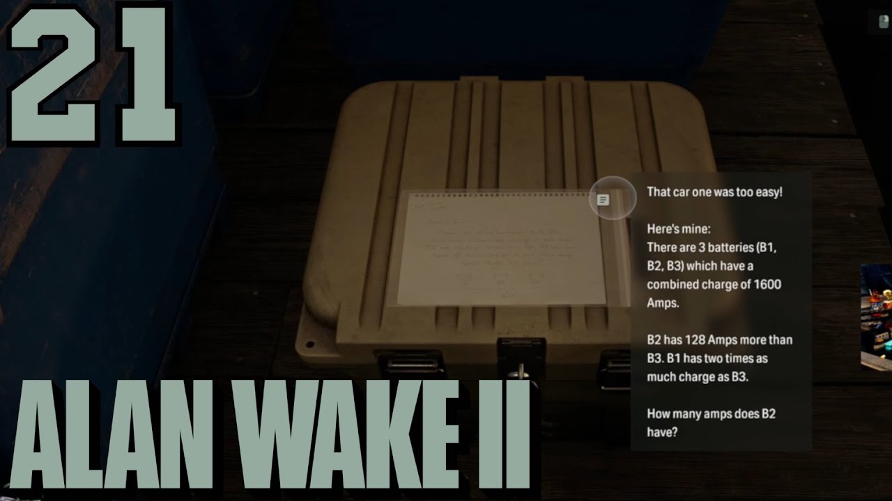 My Head Hurt F**k Math Problems / Alan Wake 2 "Hard Mode" part 21 - YouTube