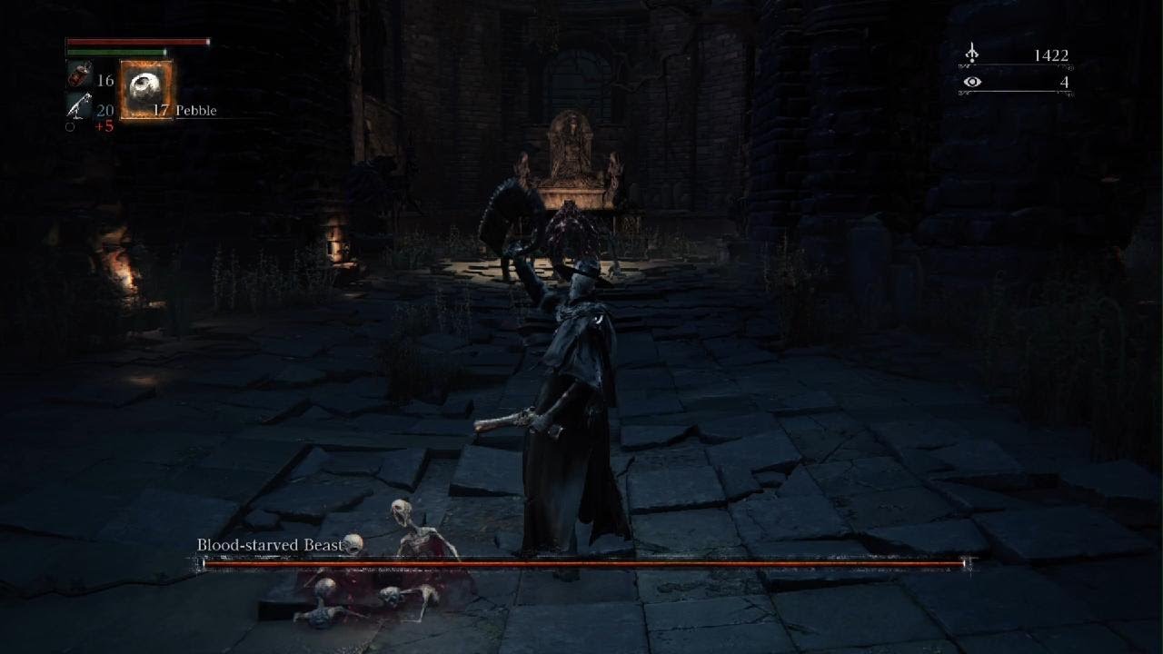 Bloodborne. Flamesprayer has its uses - YouTube