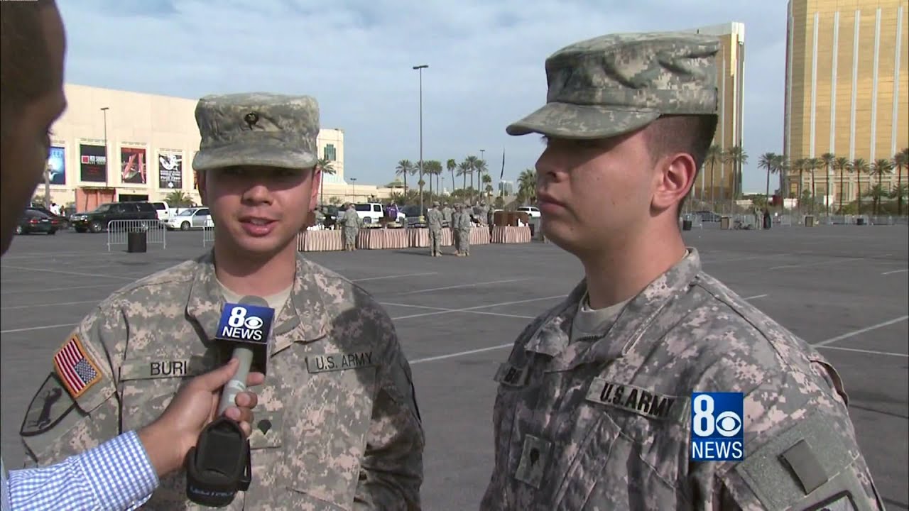 Nevada Army Guard Members Return Home From Deployment - YouTube