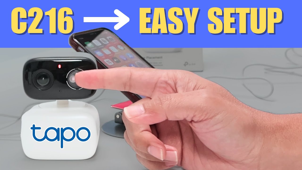 How to setup Tapo C216 - EASY STEP-STEP - YouTube