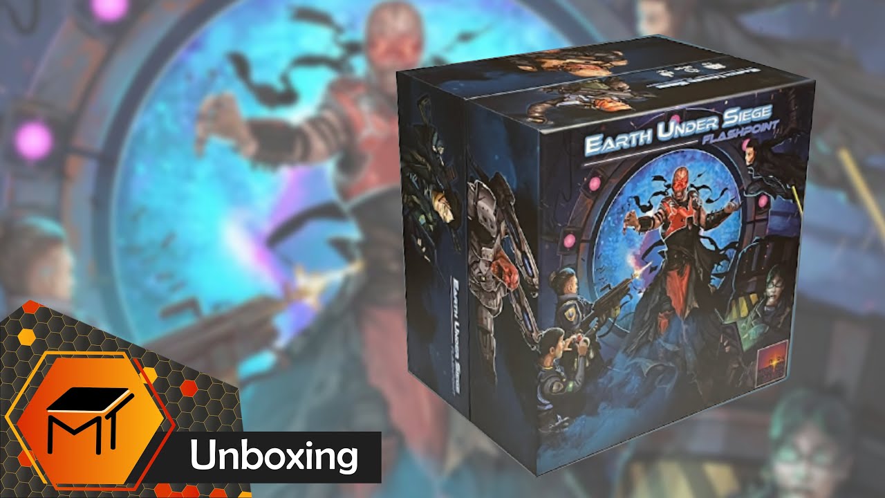 Earth Under Siege All-in Kickstarter Unboxing - YouTube