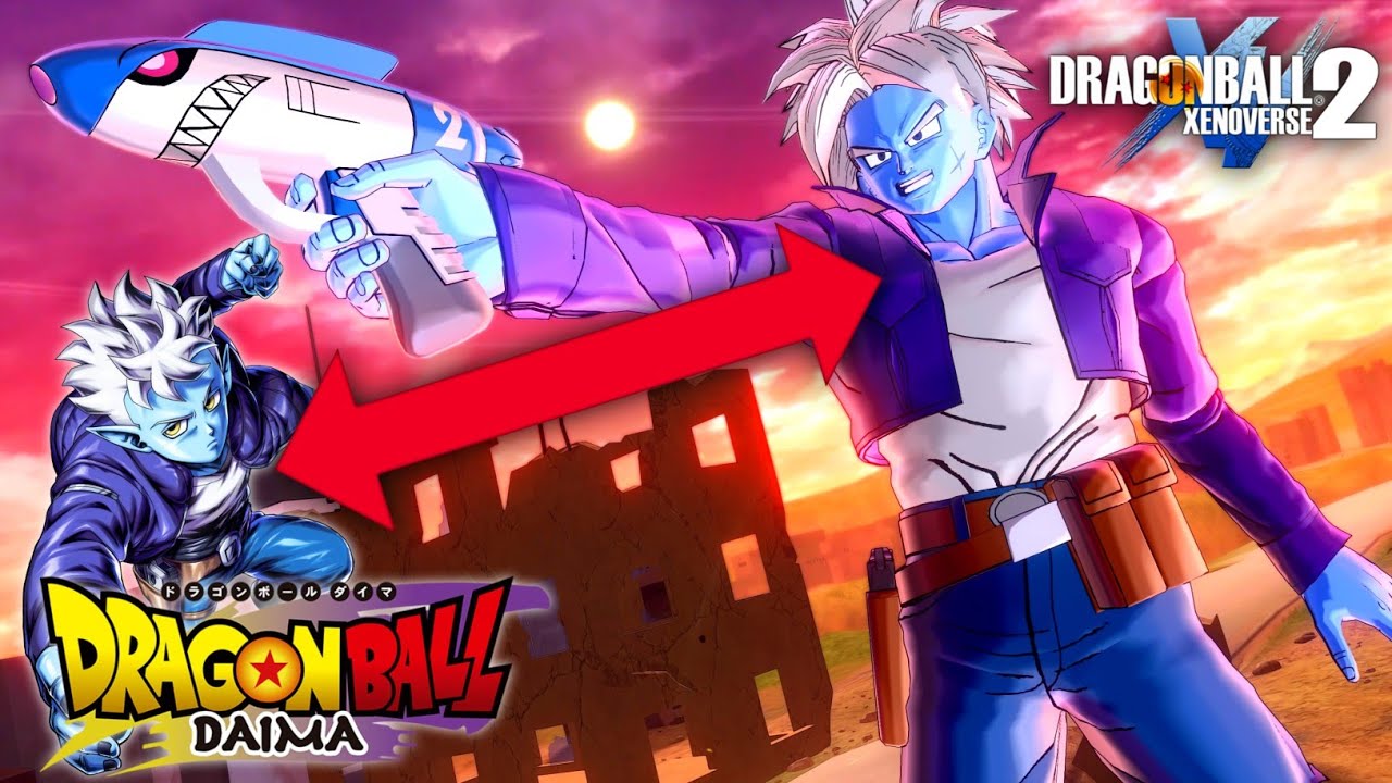 GLORIO DRAGON BALL DAIMA sur XENOVERSE 2 - YouTube
