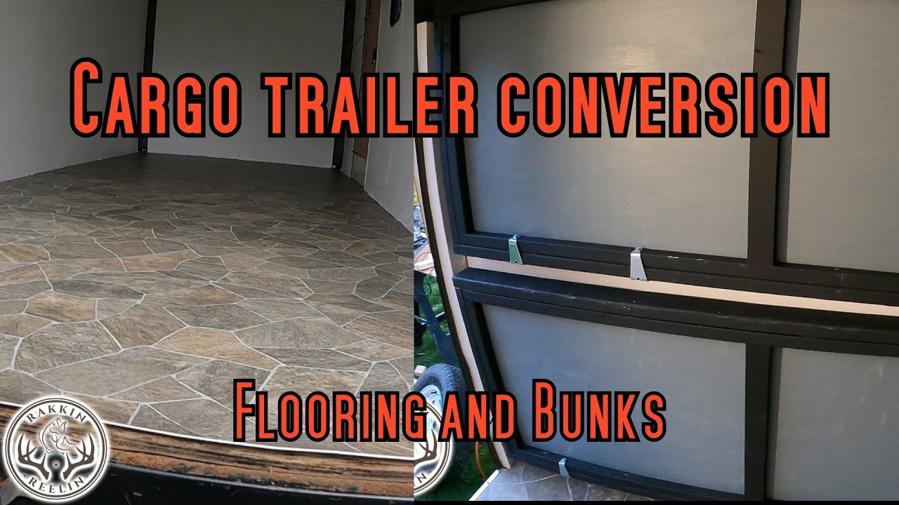 Cargo Trailer Conversion : Flooring and Bunks - YouTube