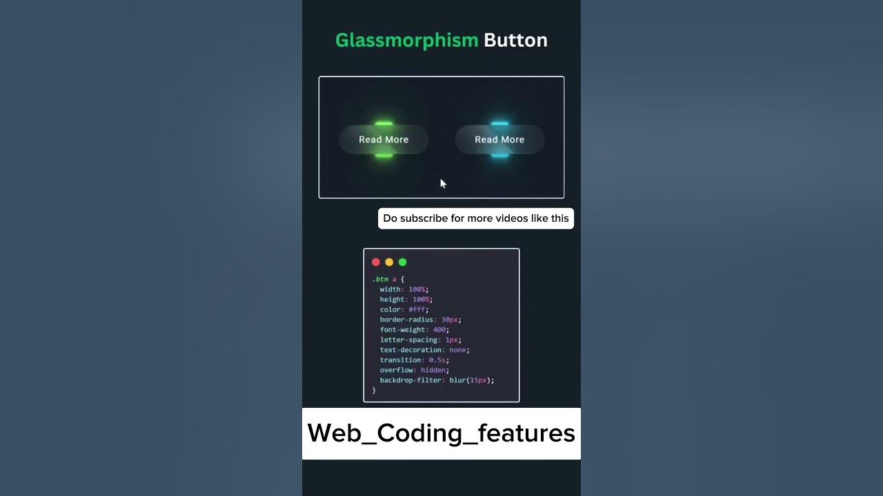Create Animated Light Button Using Css Coding Webdesign Webdevelopment Programming 