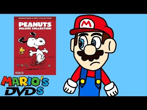 Mario's DVDs reboot:DVD opening on peanuts deluxe collection E12 - YouTube