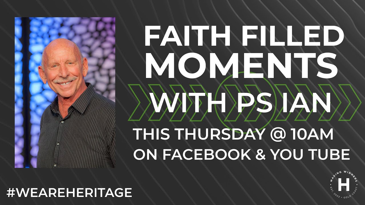 Faith Filled Moments | Ps Ian Slack | Thursday 23rd April - YouTube