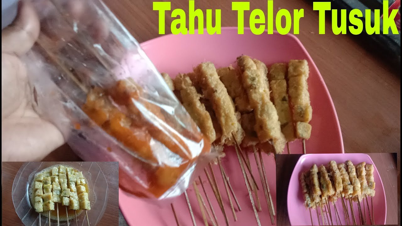 IDE JUALAN || MODAL TAHU SEHARGA 3000 JADI 22 TUSUK || TAHU TELOR TUSUK ...