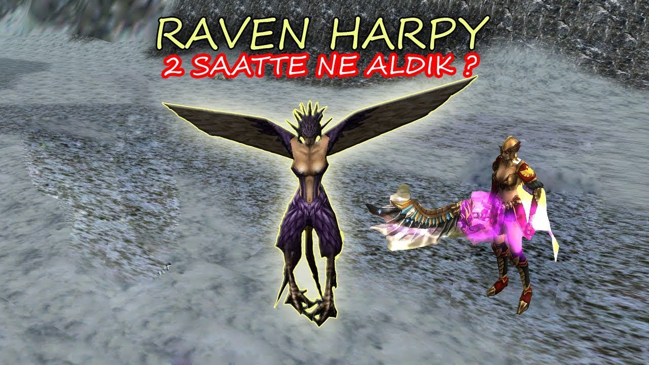Knight Online STR Priest 2 Saat Raven Harpy Farm // 2 Saatte Ne Aldık ...