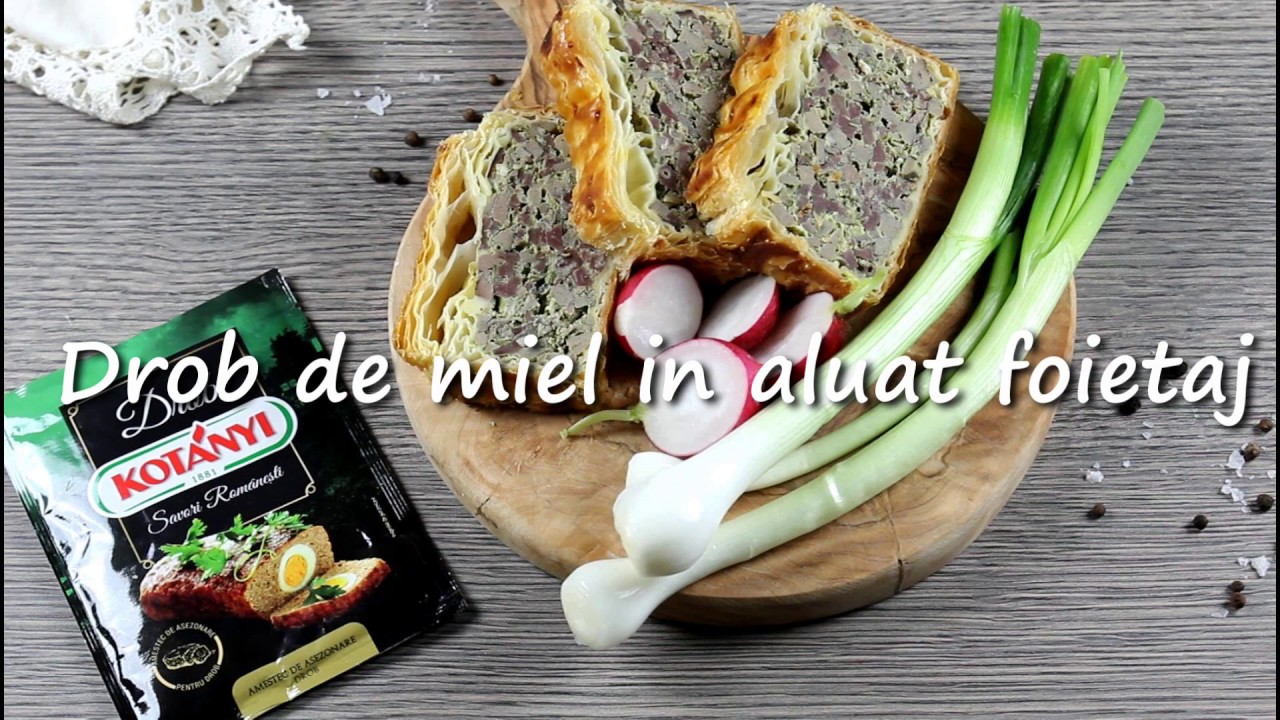 Drob de miel in aluat foietaj | Retete culinare Laura Adamache - YouTube
