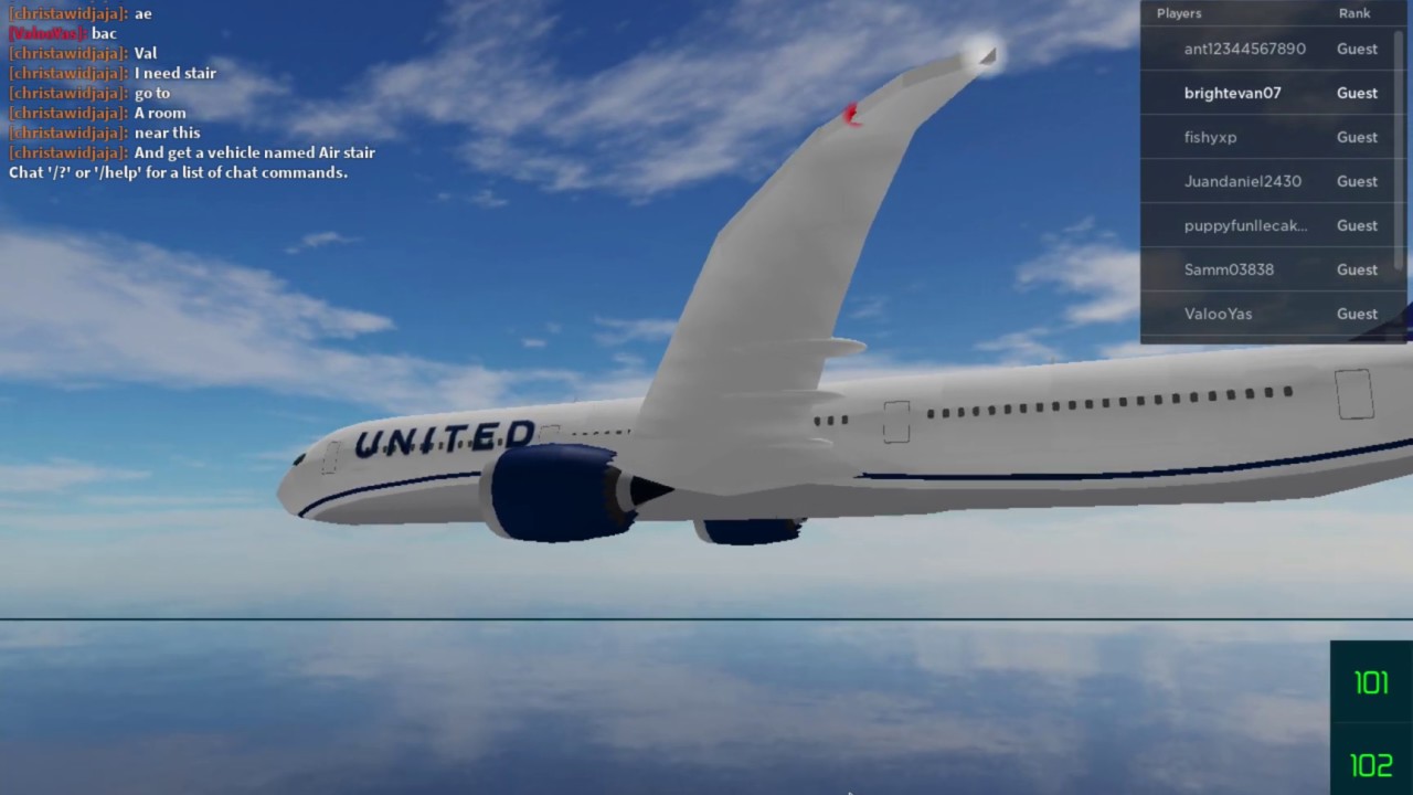 Flight Simulator SFS Roblox - YouTube