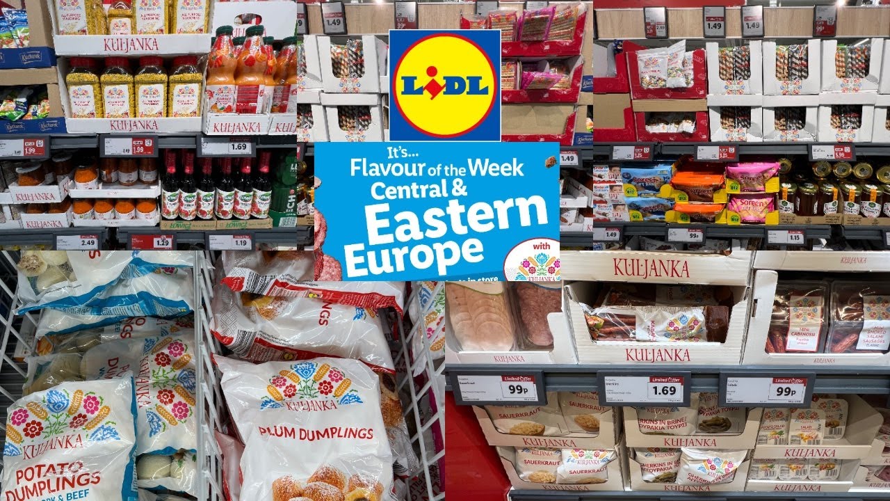 LIDL FLAVOUR OF THE WEEK: CENTRAL & EASTERN EUROPE FROM THURSDAY 17 JUL ...