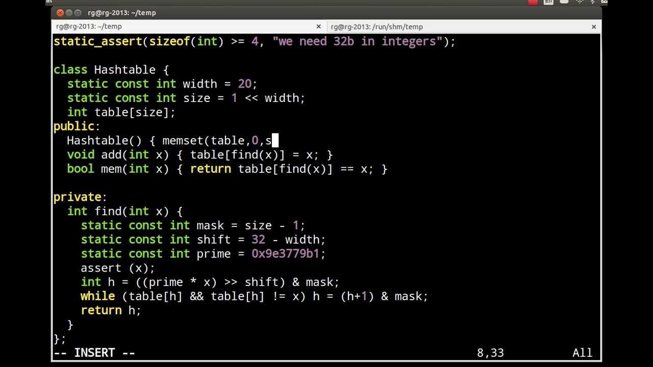 Basic Hashtable Youtube