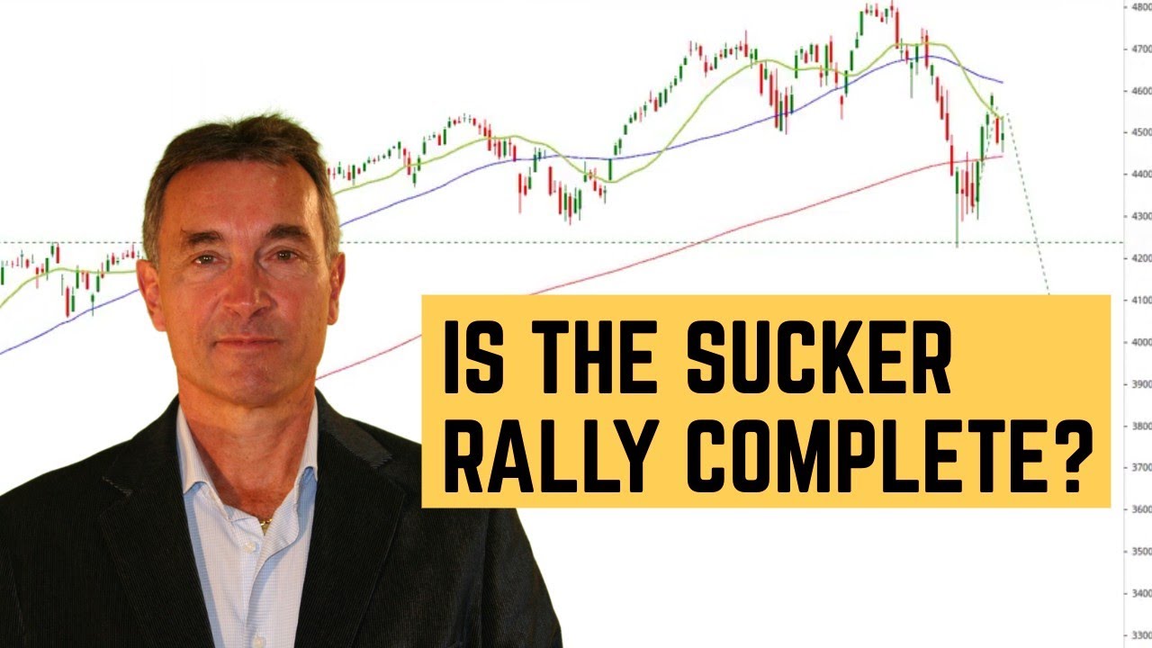 Negative signs are everywhere | The sucker rally looks complete - YouTube