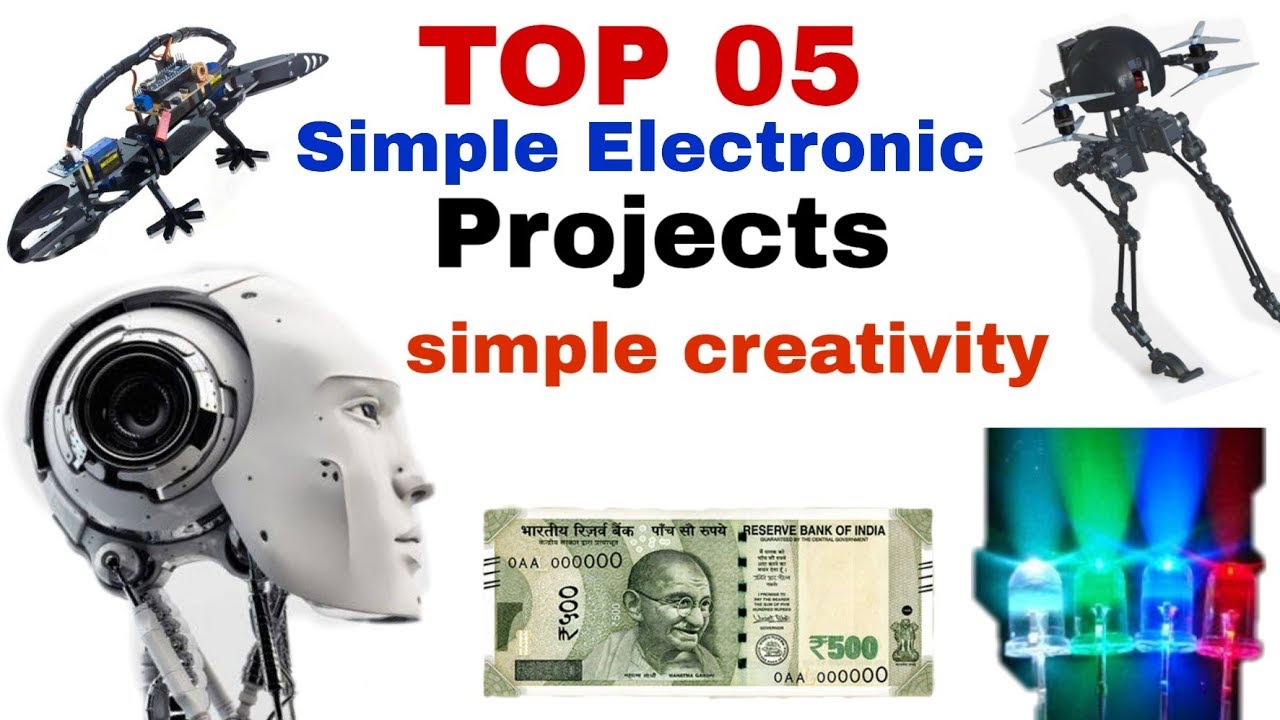 DIY | Top 05 simple electronic creativity , useful electronic projects ...