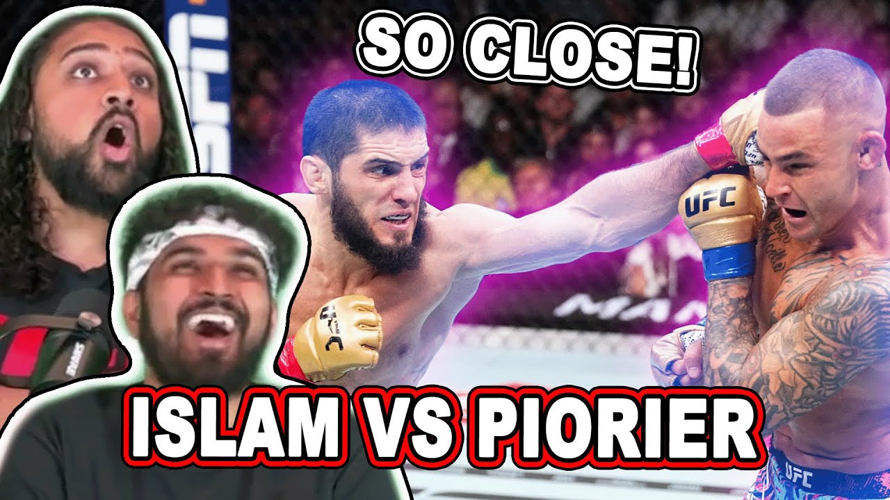Islam Makhachev SUBS Dustin Poirier! FULL FIGHT REACTION! - YouTube