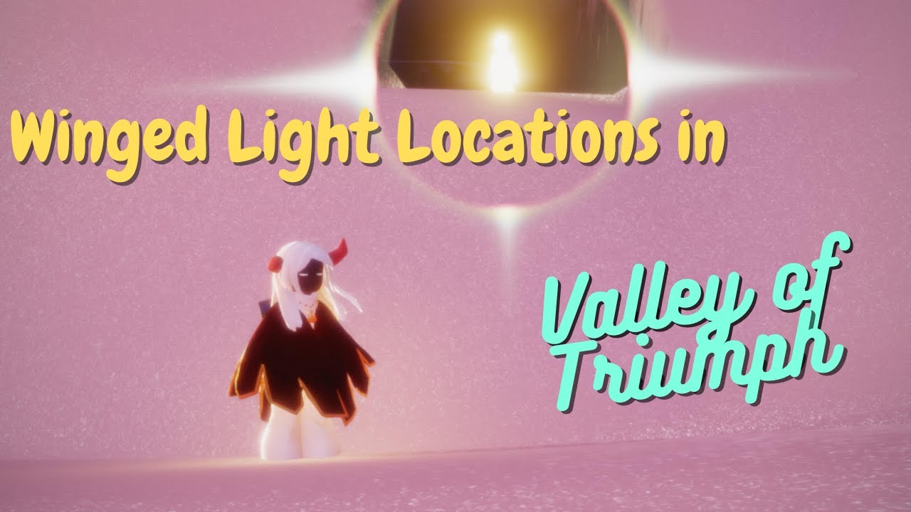 Winged Light Locations in Valley of Triumph | Sky: Children of the ...
