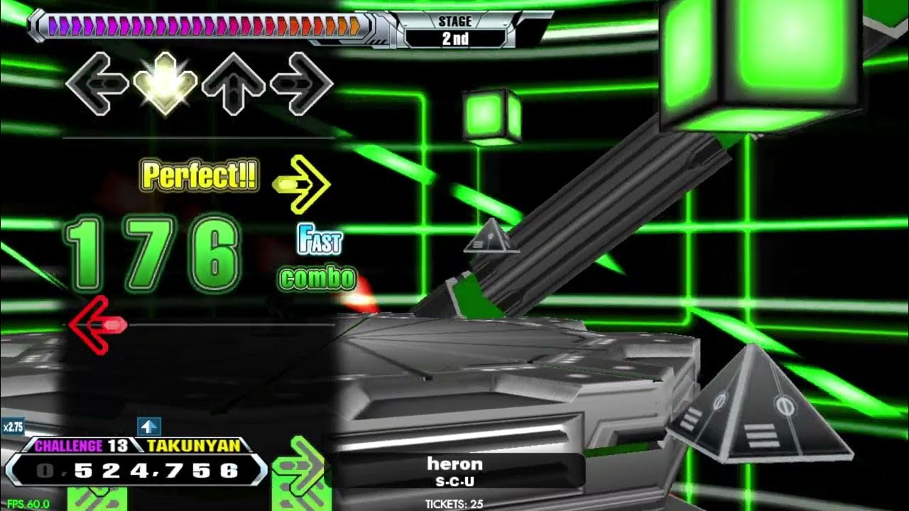 【DDR GRAND PRIX】heron【CHALLENGE】 - YouTube