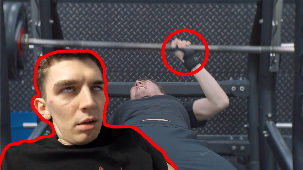 WRIST SNAPS ON A BENCH PRESS!! - YouTube