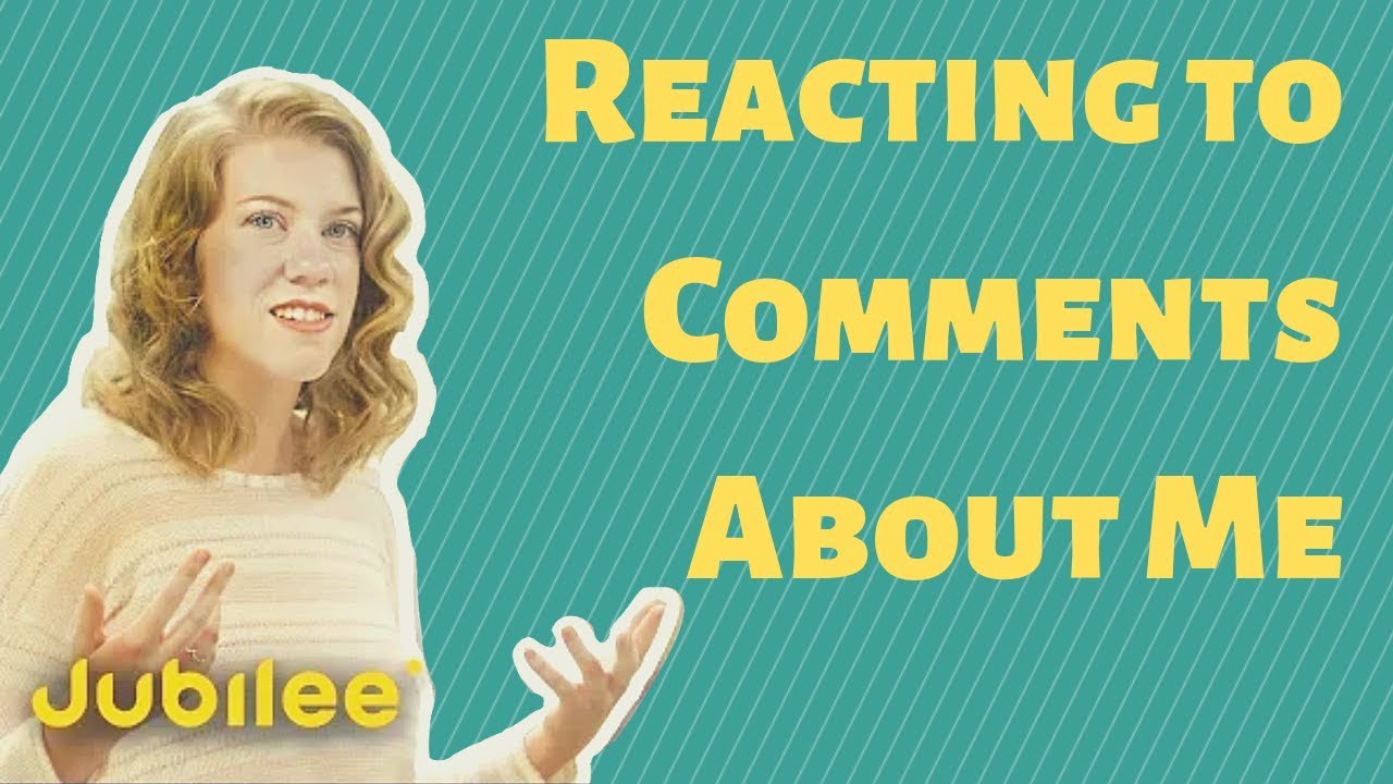 Reacting to Comments About Me in Jubilee Spectrum: Christians - YouTube