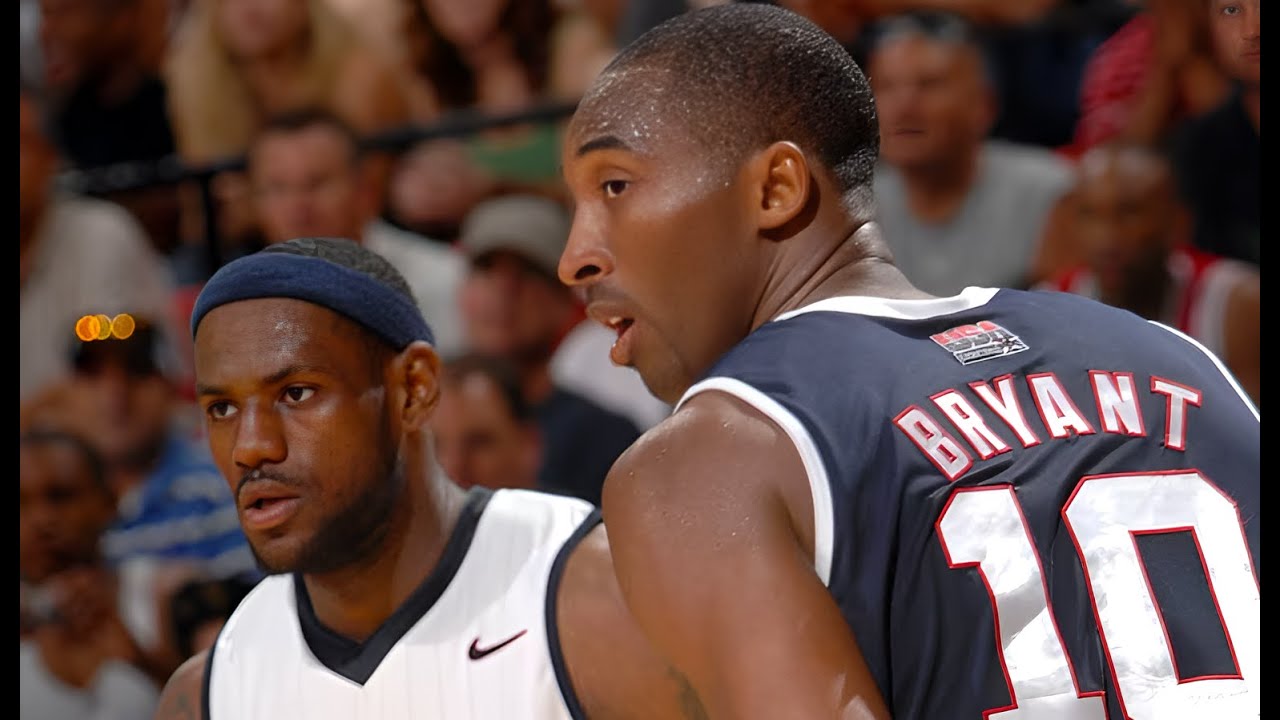 2007 State Farm USA Basketball Challenge Team White Lebron vs Team Blue ...