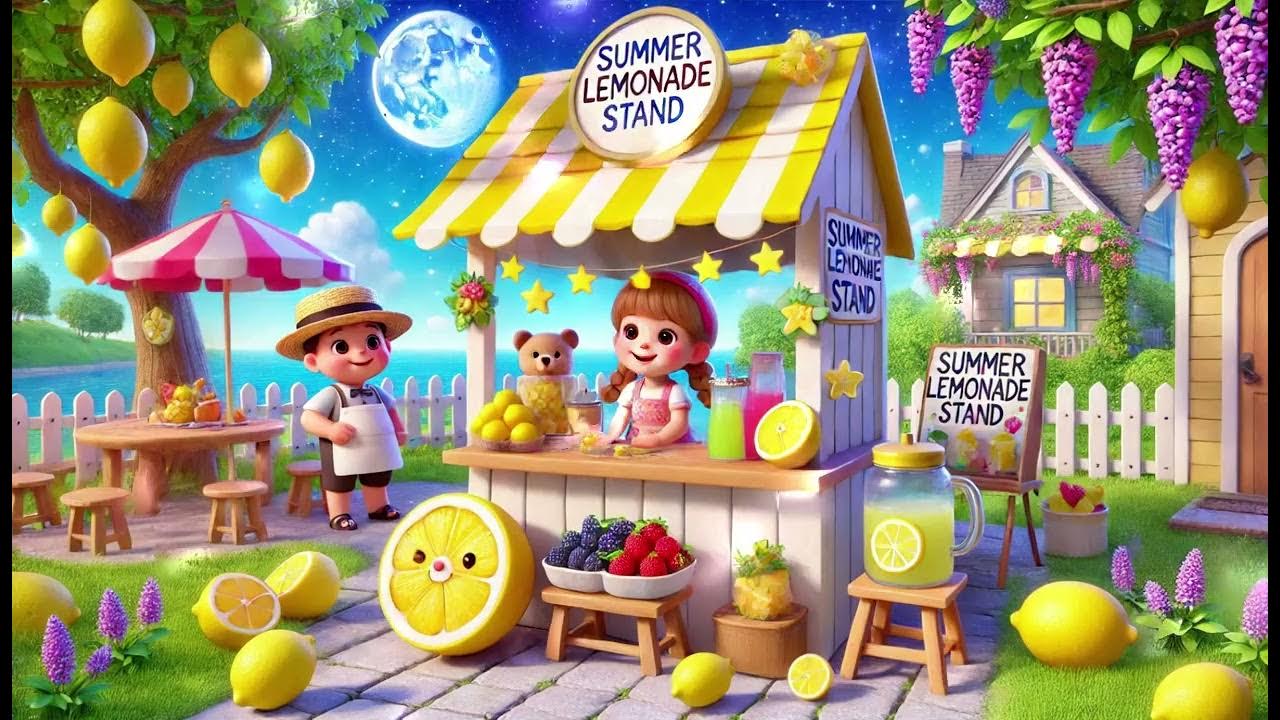Summer Lemonade Stand 🍋🎶 | Nursery Rhymes & Kids Song - YouTube