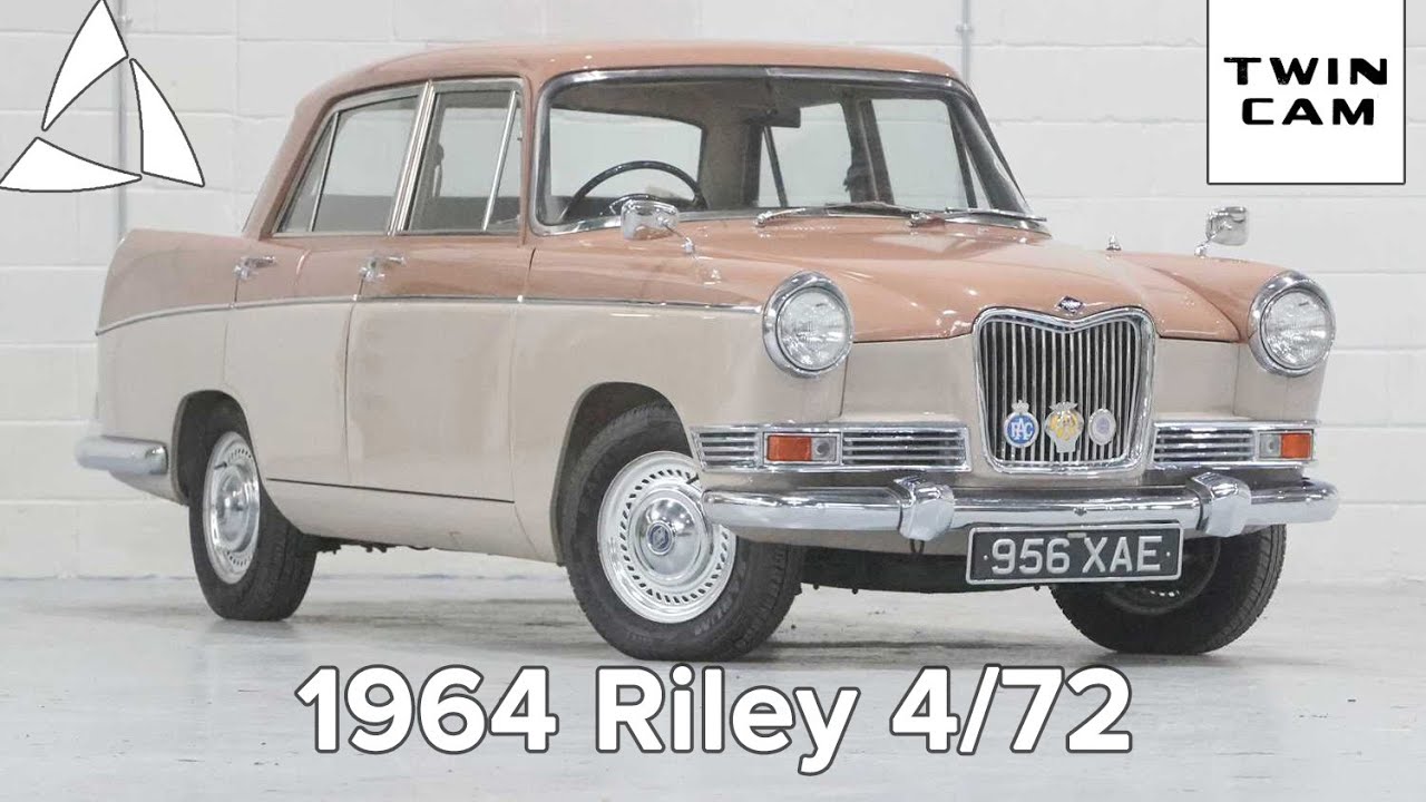 The Riley 4/Seventy-Two is a Forgotten Classic British Saloon Car - YouTube