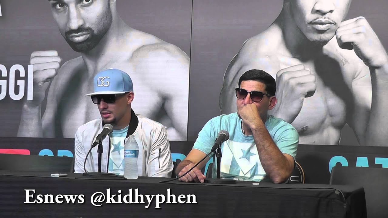 Danny Garcia Post Fight "when he hugged me he said im done" - YouTube